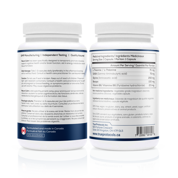 Sleep Protocol - Magnesium Balance & Neuro Calm - Bioavailable Capsule - True Protocols